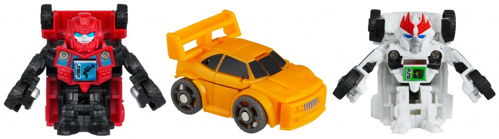 TRANSFORMERS Bot Shots 3pk Bumblebee, Sentinel Prime, Prowl A1 98730