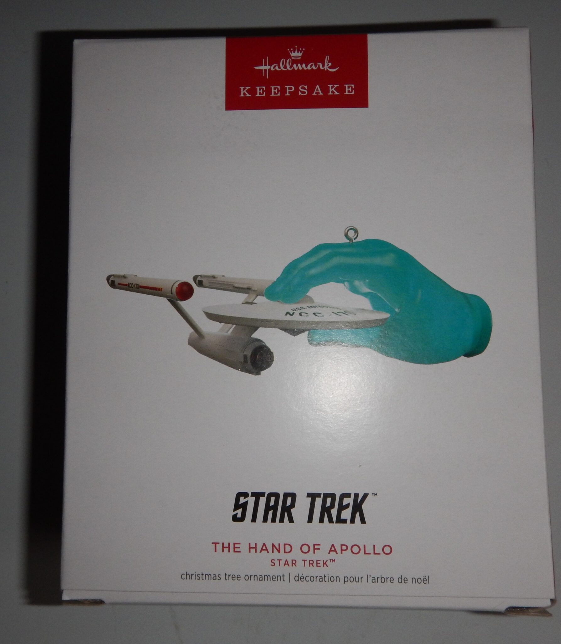 Equipment: Hallmark Star Trek Hand of Apollo Keepsake Ornament